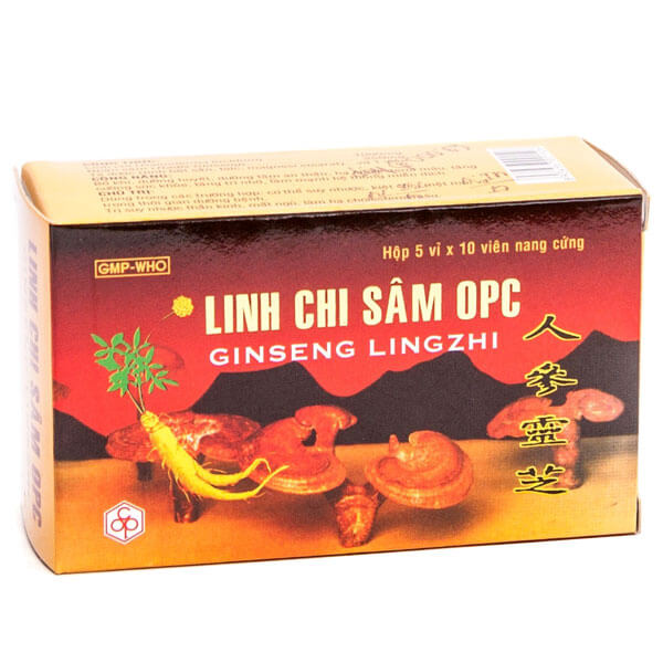Thuốc Linh Chi Sâm OPC - Bổ khí, dưỡng huyết - Dược Điển Việt Nam
